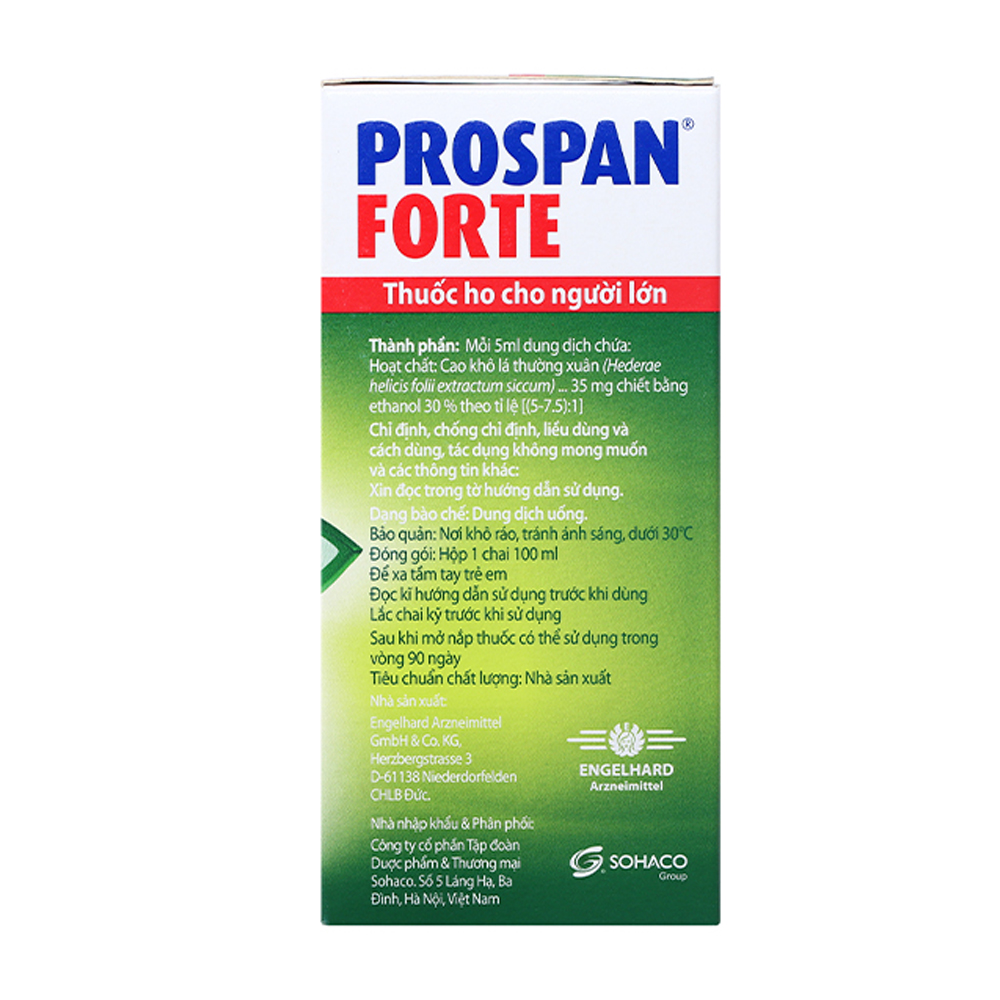 Prospan Forte (Chai 100ml)