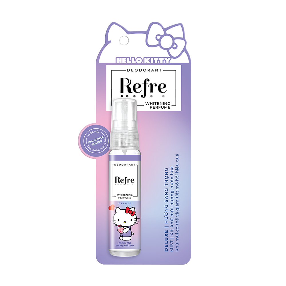 Xịt khử mùi Refre Whitening Perfume Deluxe | Hương sang trọng (30ml)