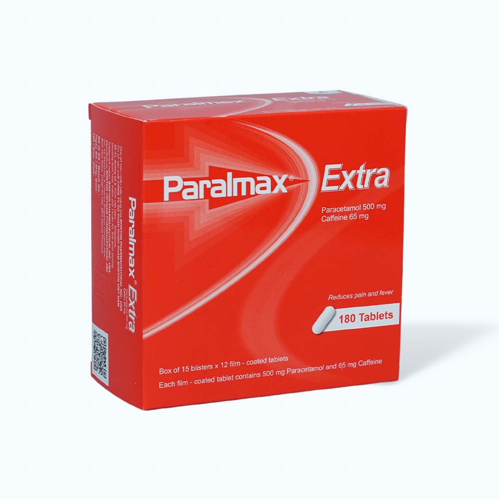 Paralmax Extra (Hộp 15 vỉ x 12 viên)