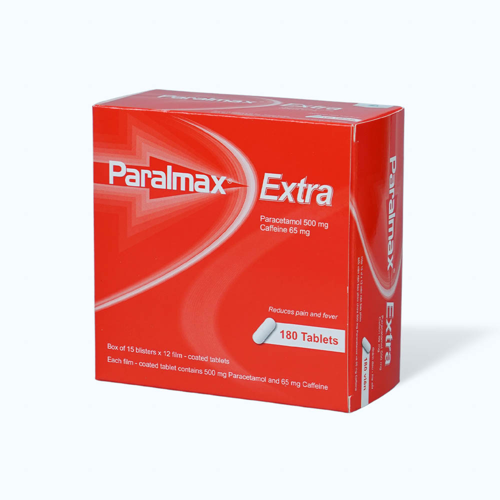 Paralmax Extra (Hộp 15 vỉ x 12 viên)