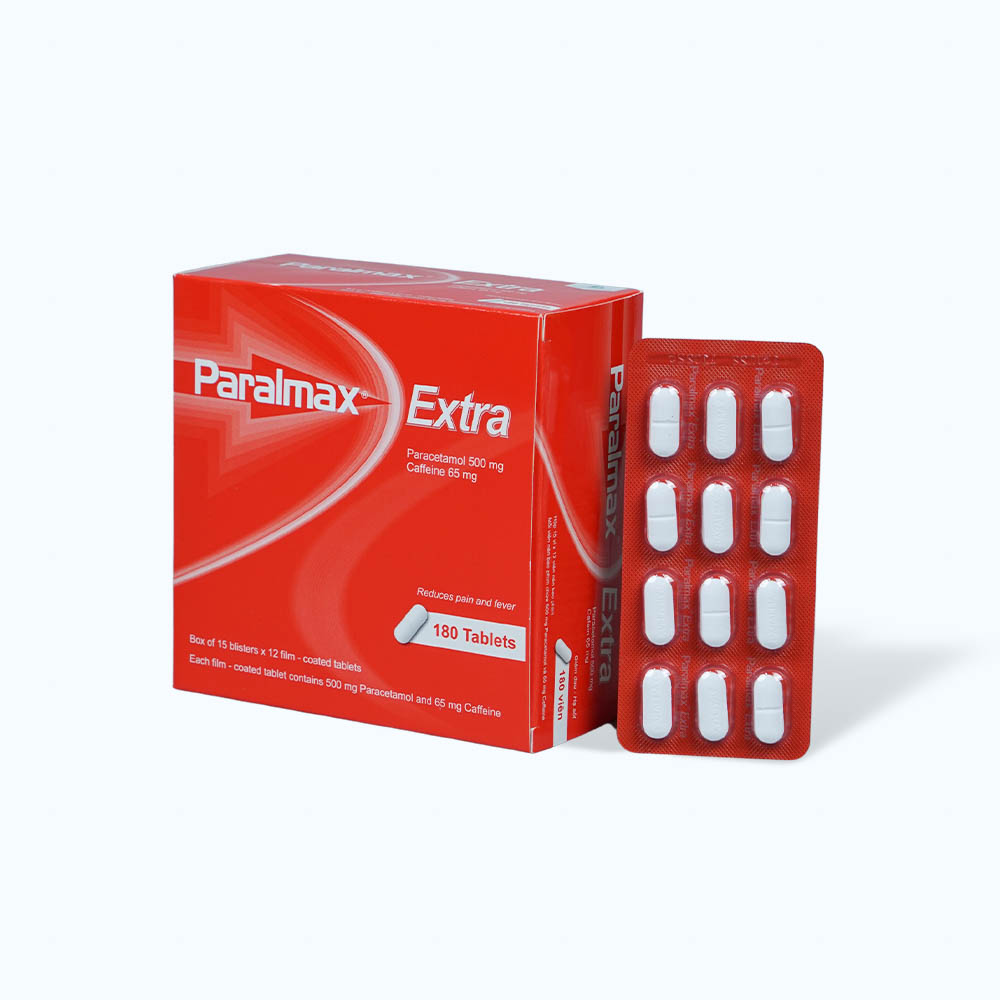 Paralmax Extra (Hộp 15 vỉ x 12 viên)