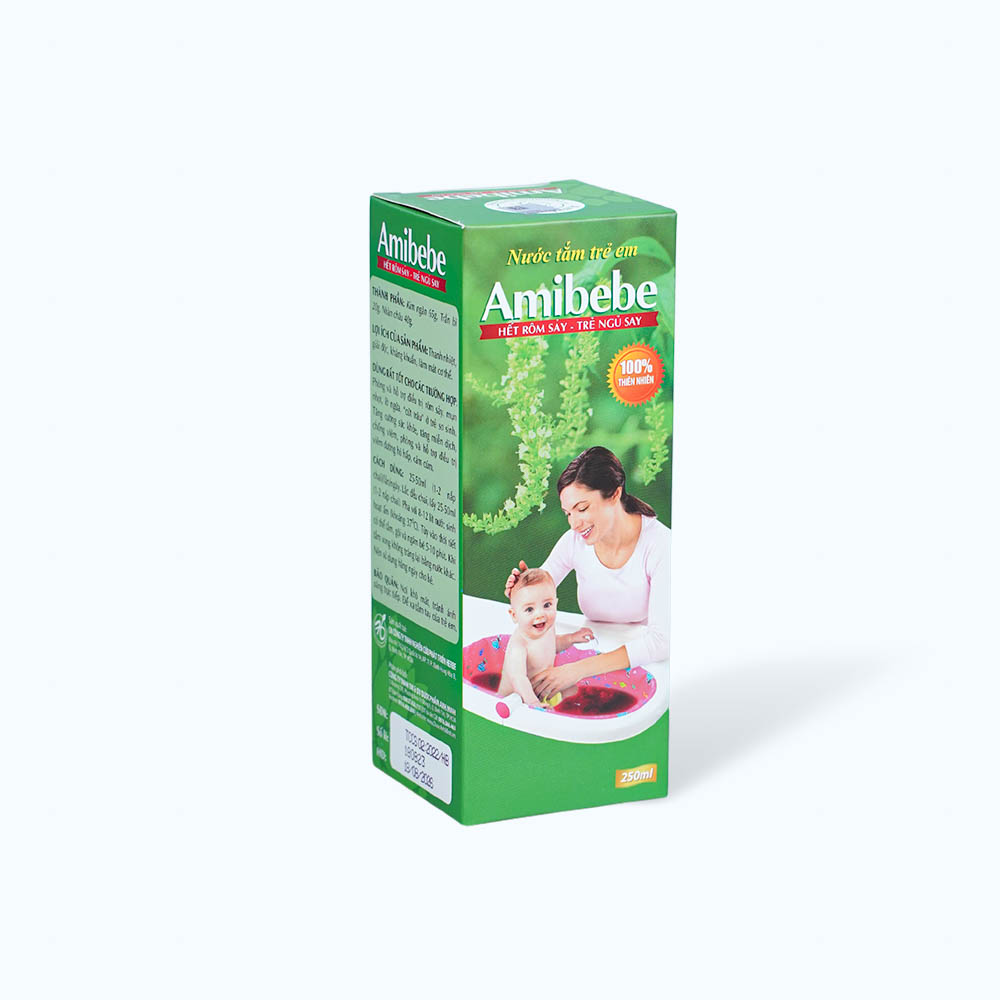 Nước tắm trẻ em Amibebe (250ml)