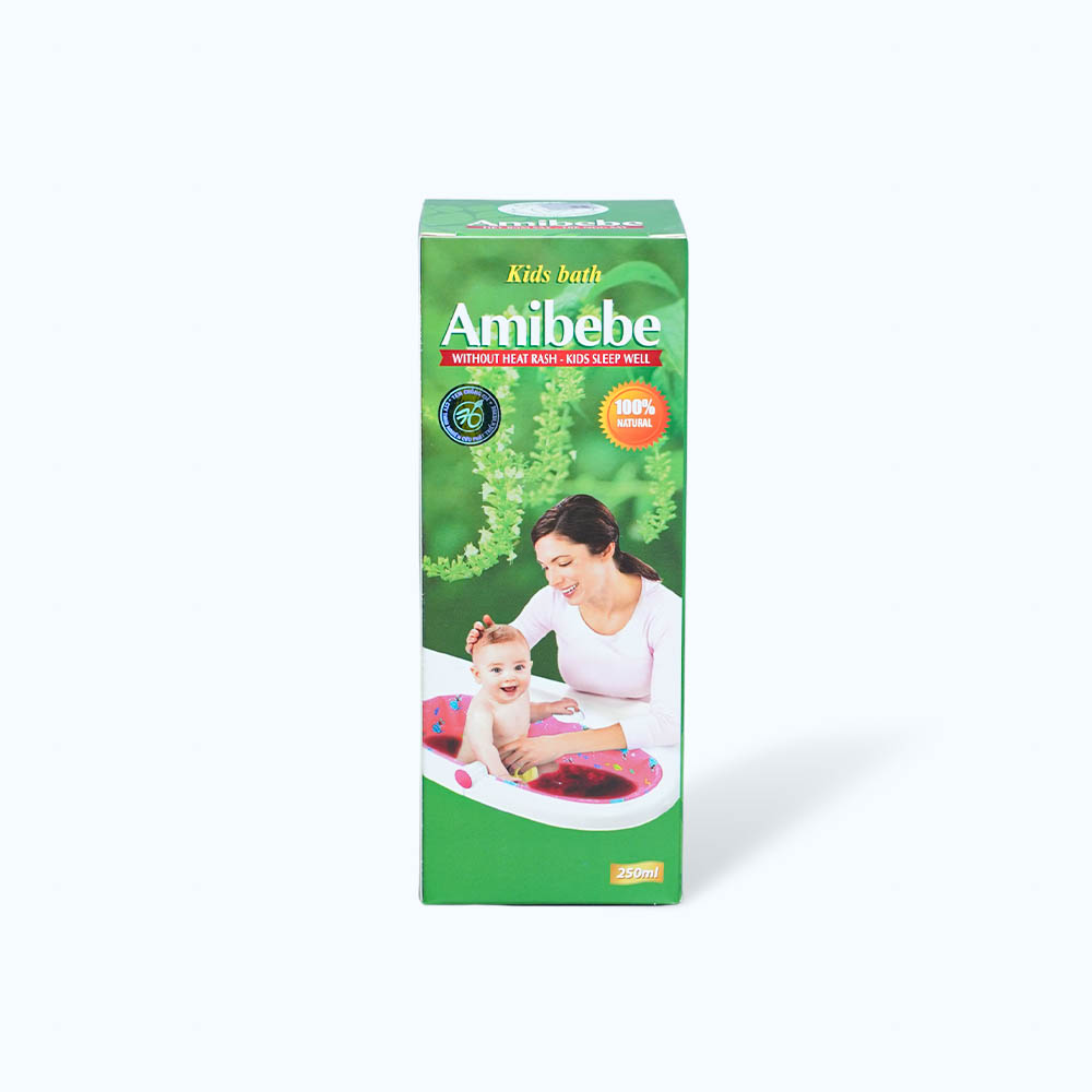 Nước tắm trẻ em Amibebe (250ml)