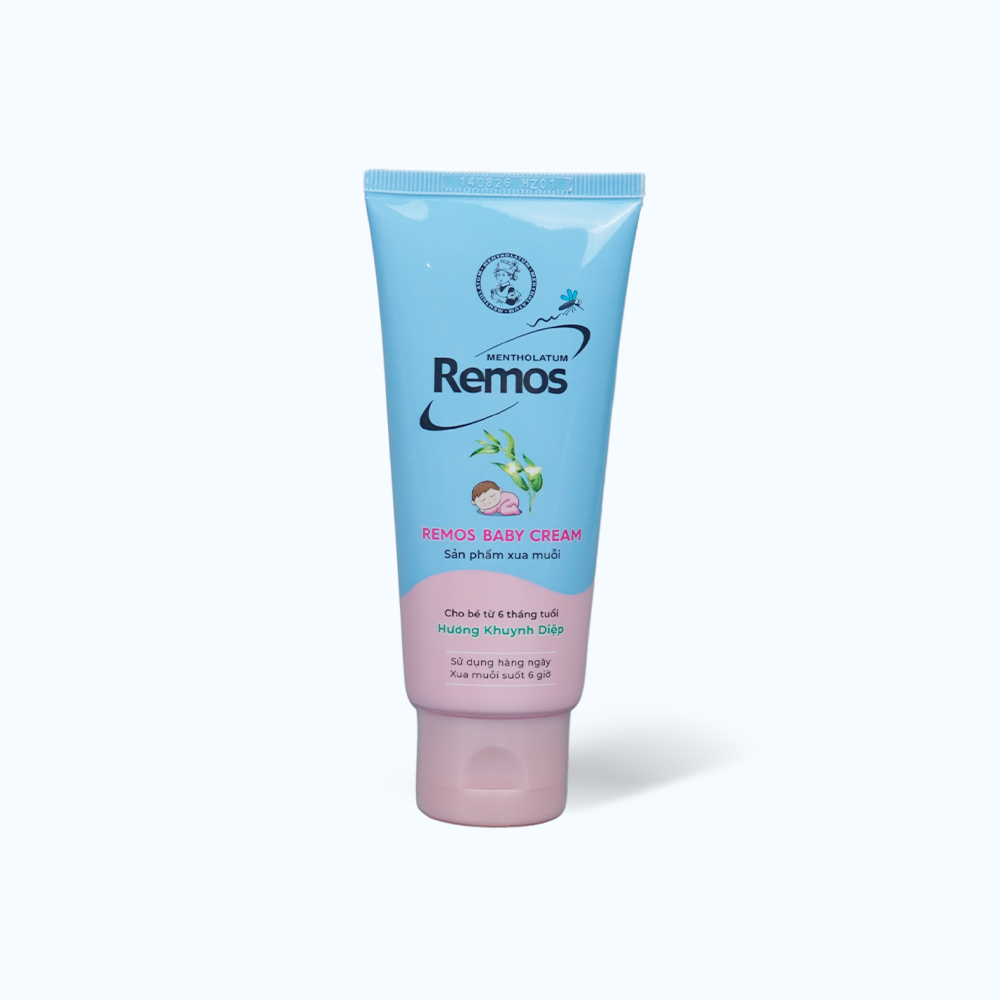 Kem chống muỗi hương khuynh diệp Remos Baby Cream (70g)