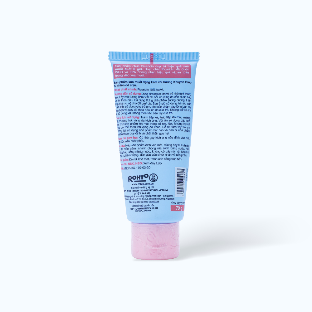 Kem chống muỗi hương khuynh diệp Remos Baby Cream (70g)