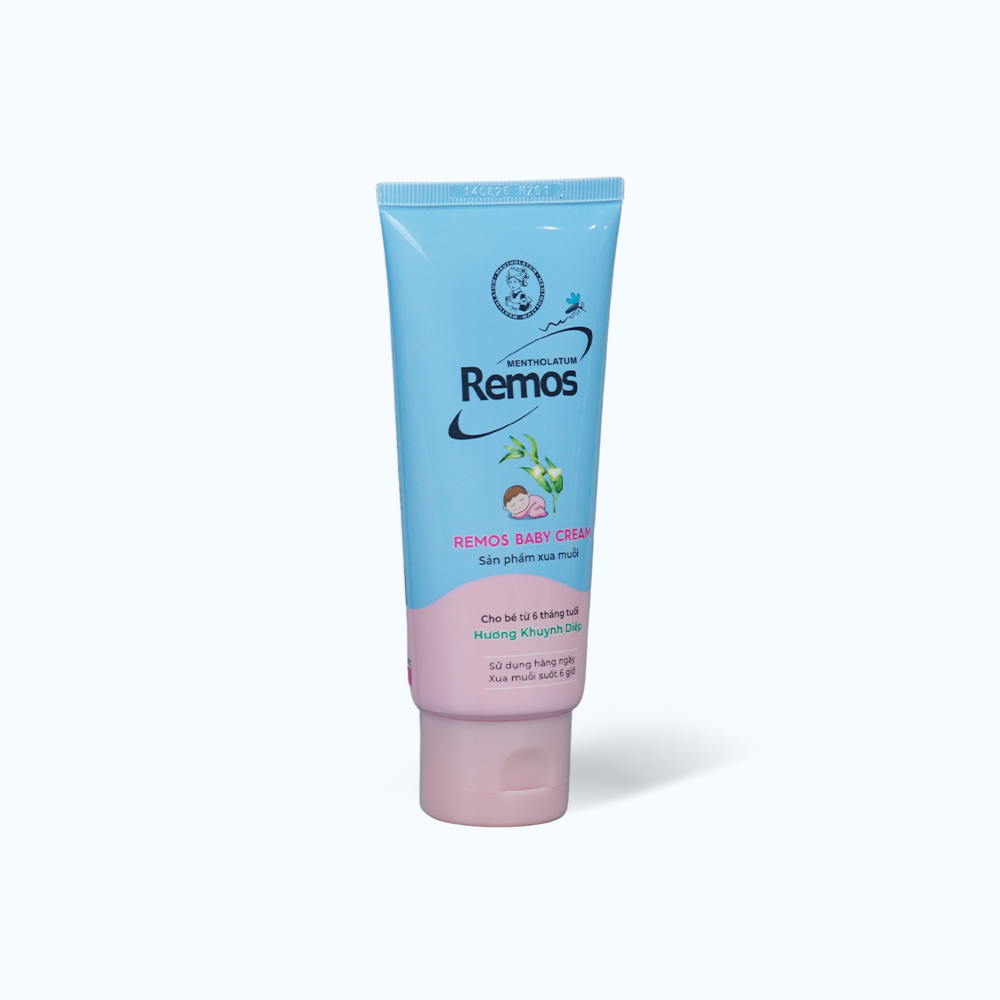 Kem chống muỗi hương khuynh diệp Remos Baby Cream (70g)