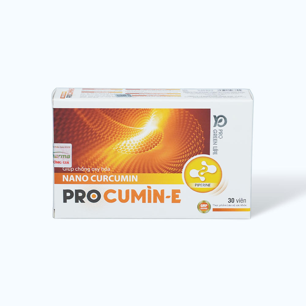 Viên nghệ Procumin-E (Hộp 3 vỉ x 10 viên)
