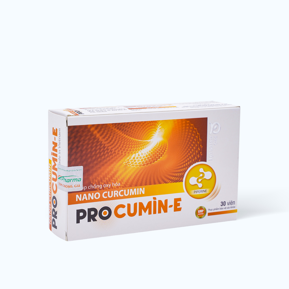 Viên nghệ Procumin-E (Hộp 3 vỉ x 10 viên)