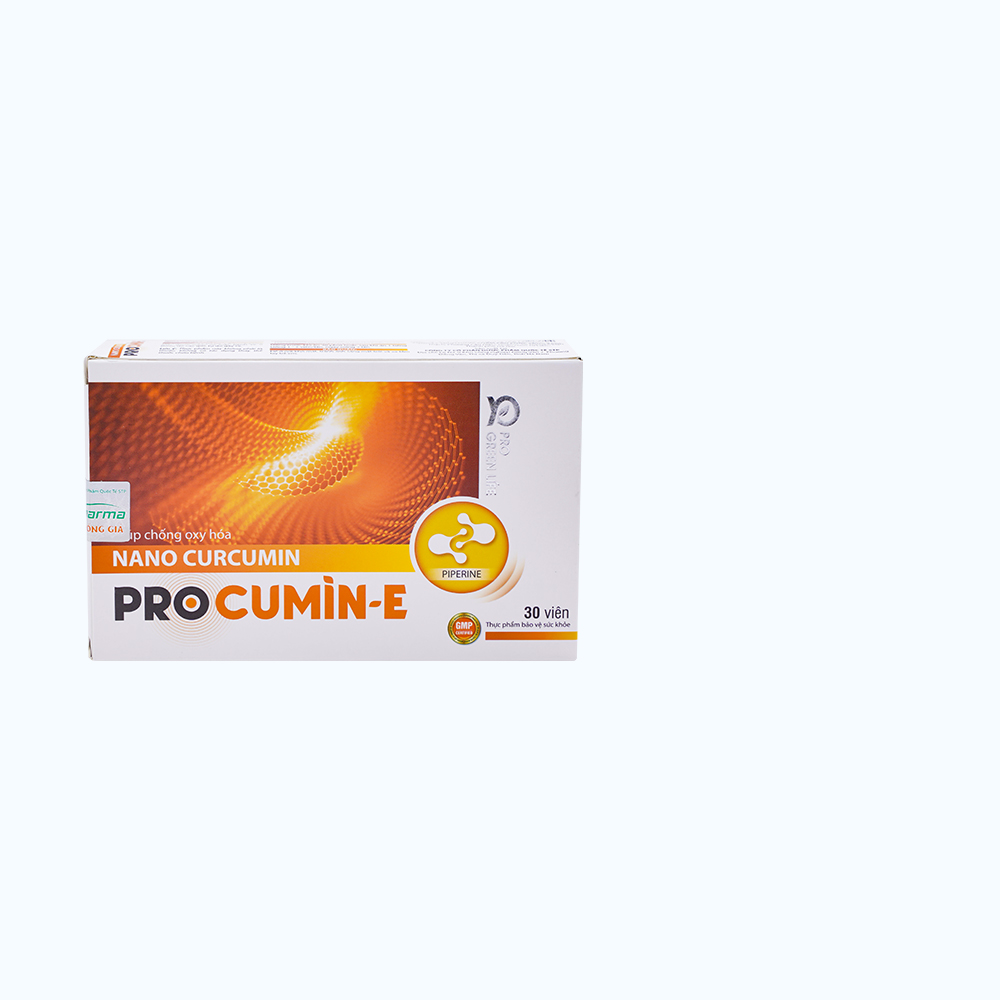 Viên nghệ Procumin-E (Hộp 3 vỉ x 10 viên)