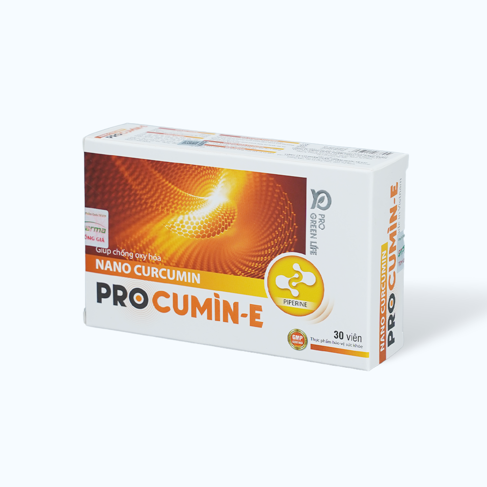 Viên nghệ Procumin-E (Hộp 3 vỉ x 10 viên)