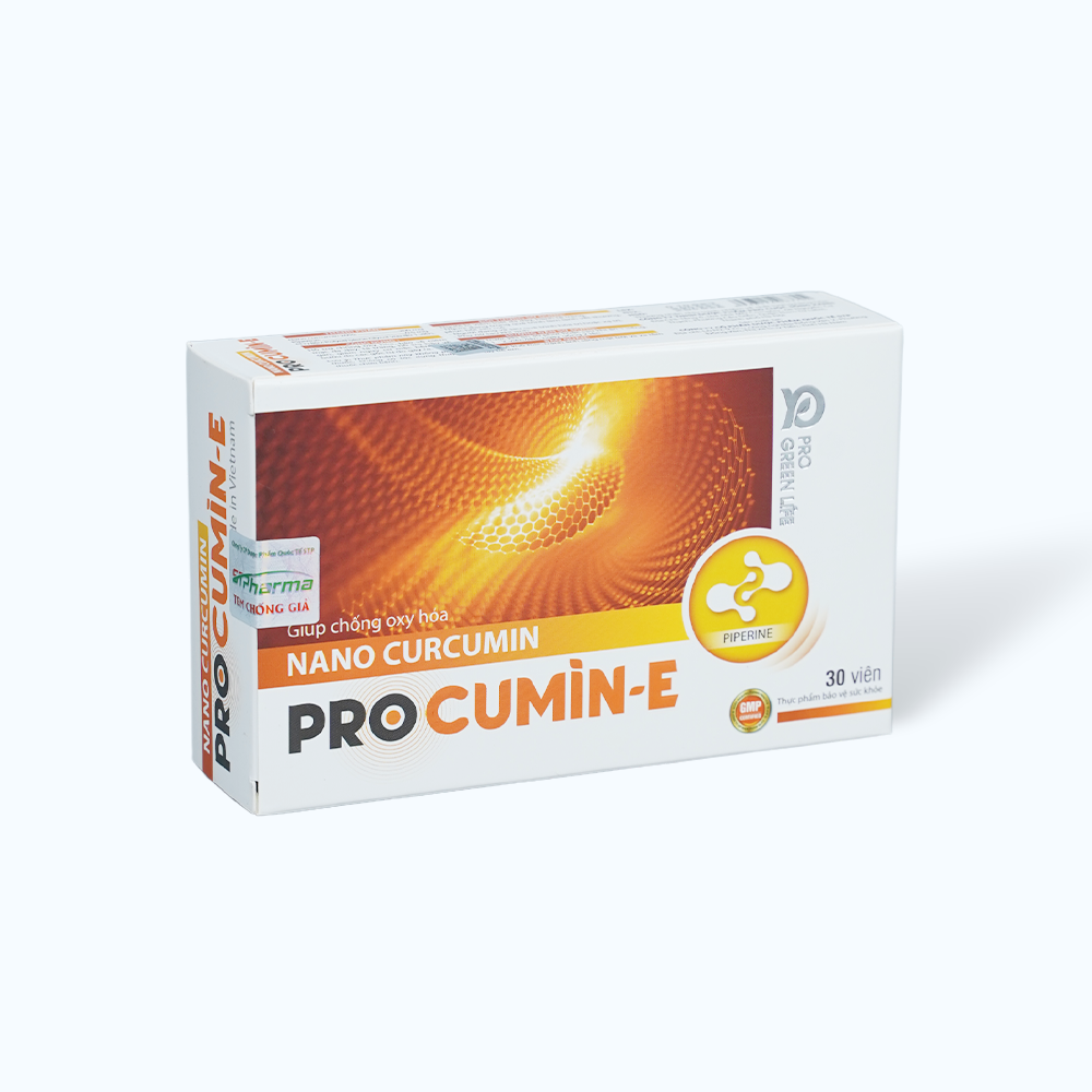 Viên nghệ Procumin-E (Hộp 3 vỉ x 10 viên)