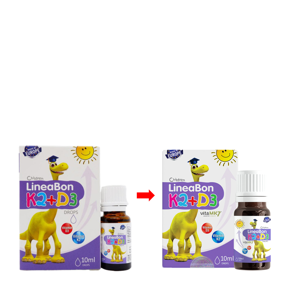 Thực phẩm bảo vệ sức khỏe LineaBon K2 + D3 (Chai 10ml)