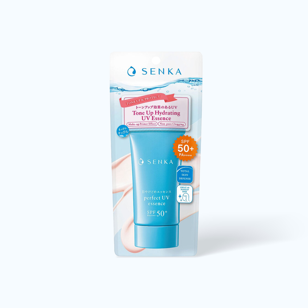 Tinh chất chống nắng Senka Perfect UV Essence SPF 50+ PA++++ (Tuýp 50g)