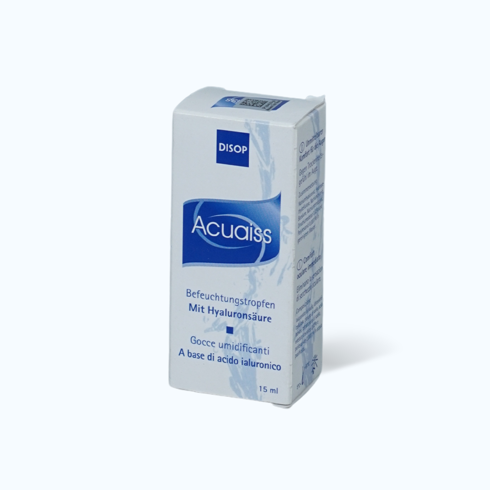 Acuaiss Eye Drop Bottle 15Ml - Dưỡng Mắt, Giảm Khô Mắt, Mỏi Mắt