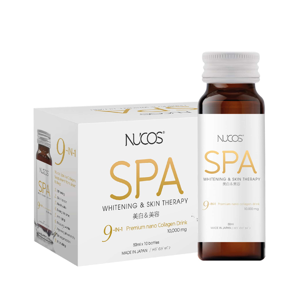 Nước uống làm sáng da, giảm lão hóa Nucos Spa Collagen 10,000mg (Hộp 10 ...
