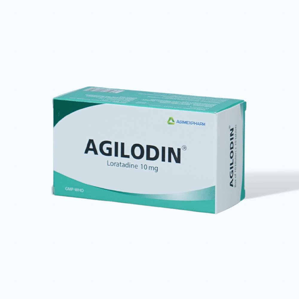 Agilodin 10g (Hộp 10 vỉ x 10 viên)