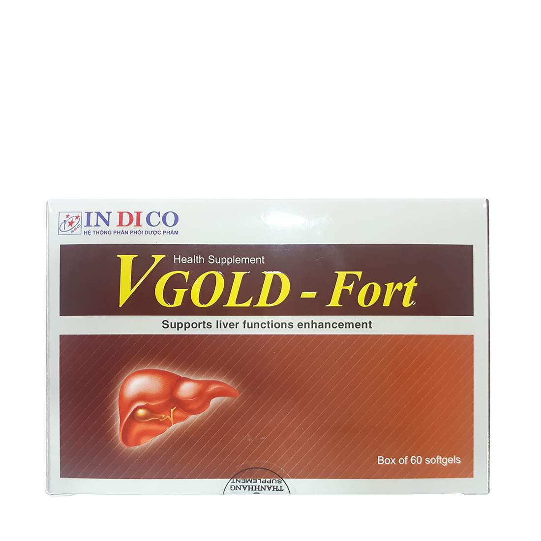 Thực phẩm bảo vệ sức khỏe giảm rối loạn chức năng gan Vgold Fort (Hộp ...