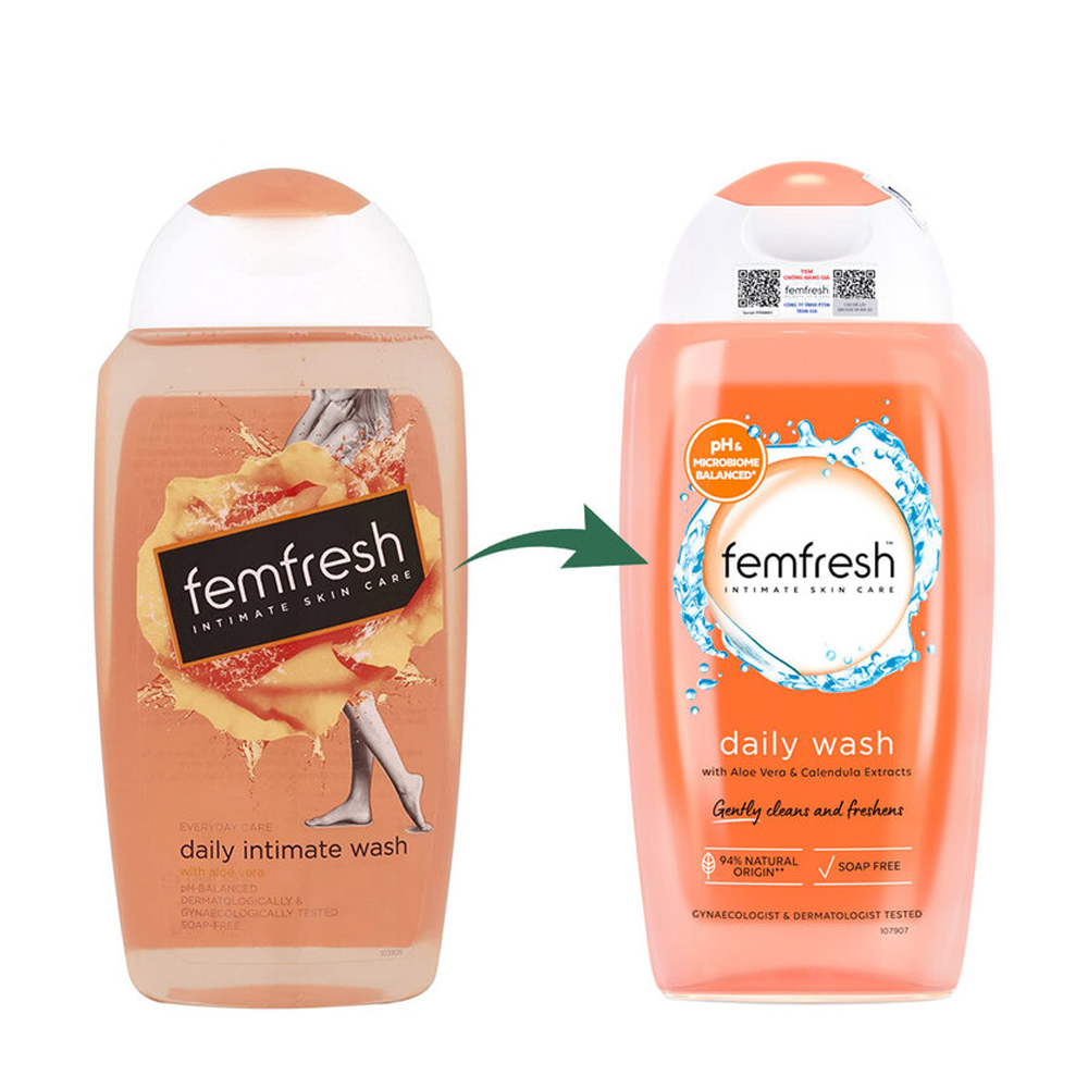 Dung dịch vệ sinh phụ nữ cao cấp hằng ngày Femfresh Daily Intimate Wash ...
