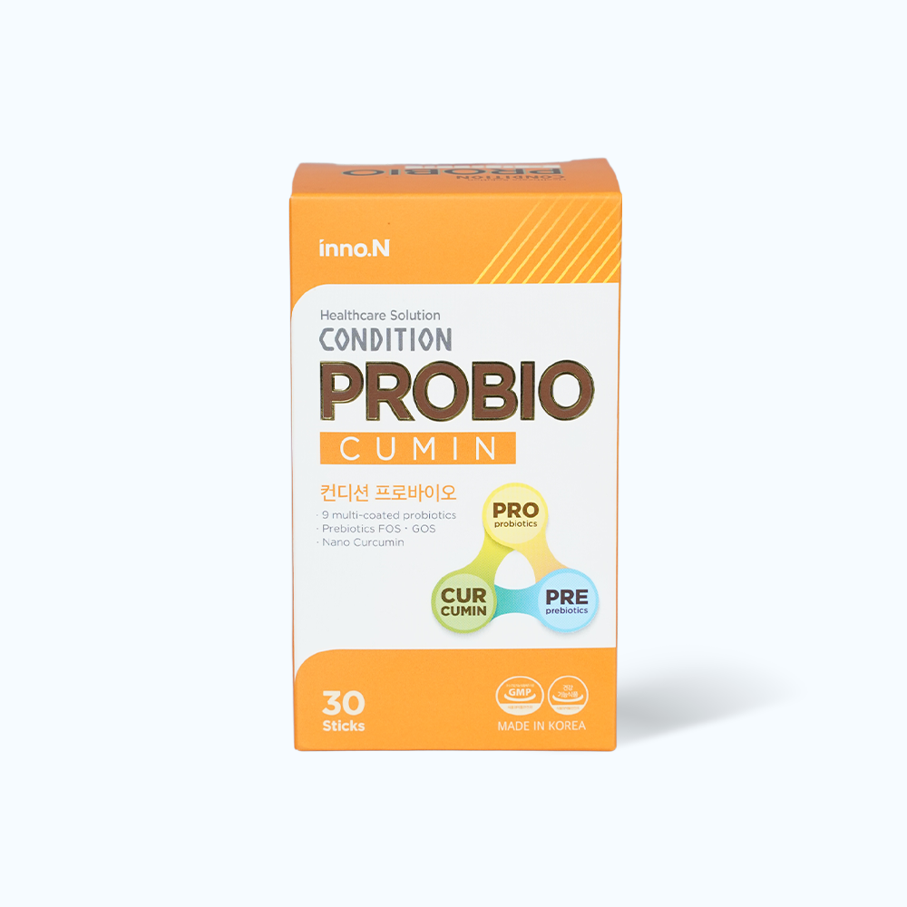 Thực phẩm bảo vệ sức khỏe hỗ trợ tiêu hóa Inno.N Condition Probio Cumin ...