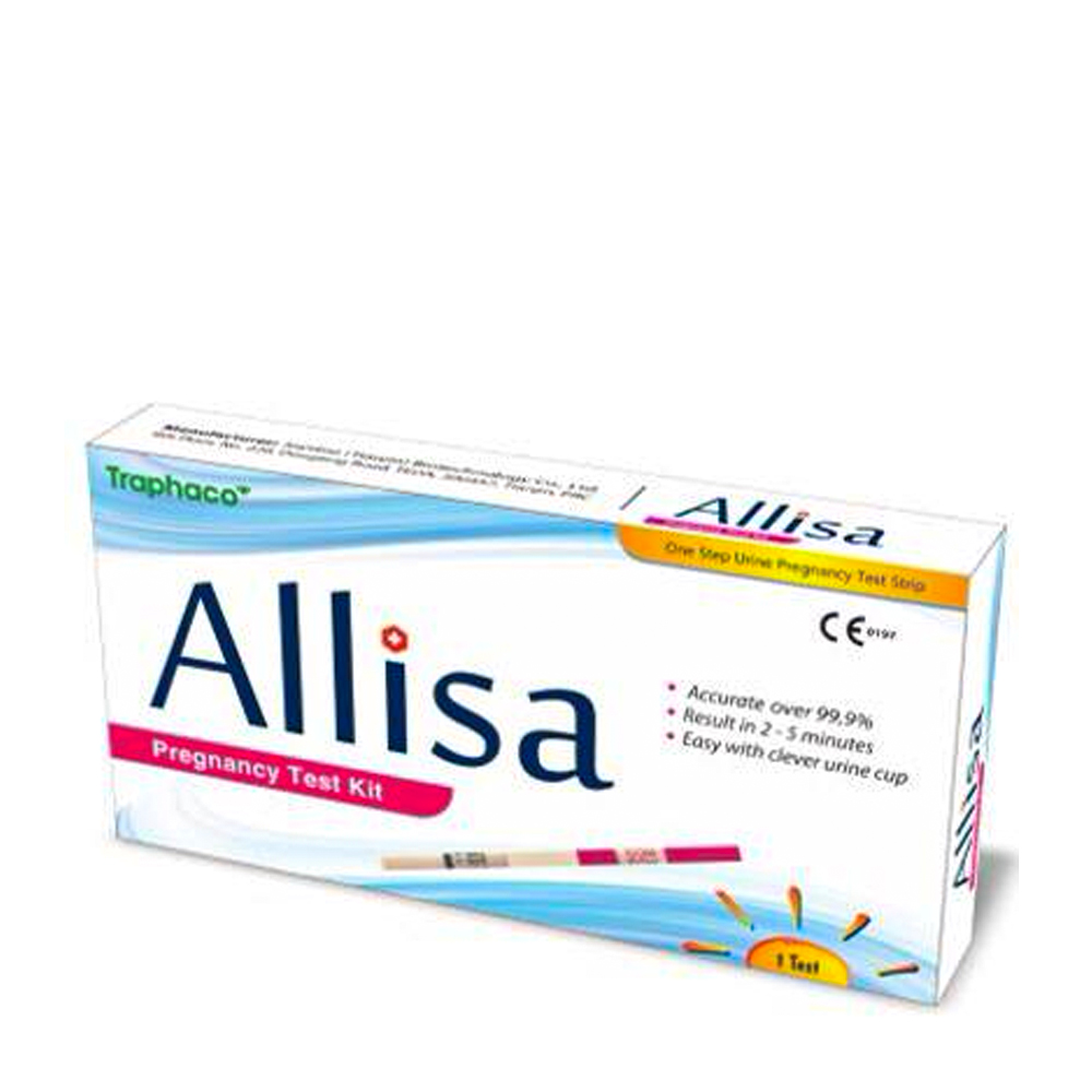Que thử thai nhanh HCG Allisa (Hộp 1 cái)