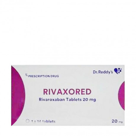 Viên nén bao phim Rivaxored 20mg điều trị, phòng ngừa huyết khối tĩnh ...