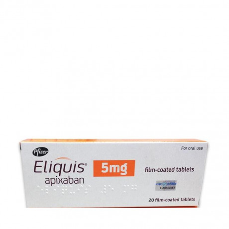 Viên nén bao phim Eliquis 5mg phòng ngừa biến cố thuyên tắc huyết khối ...