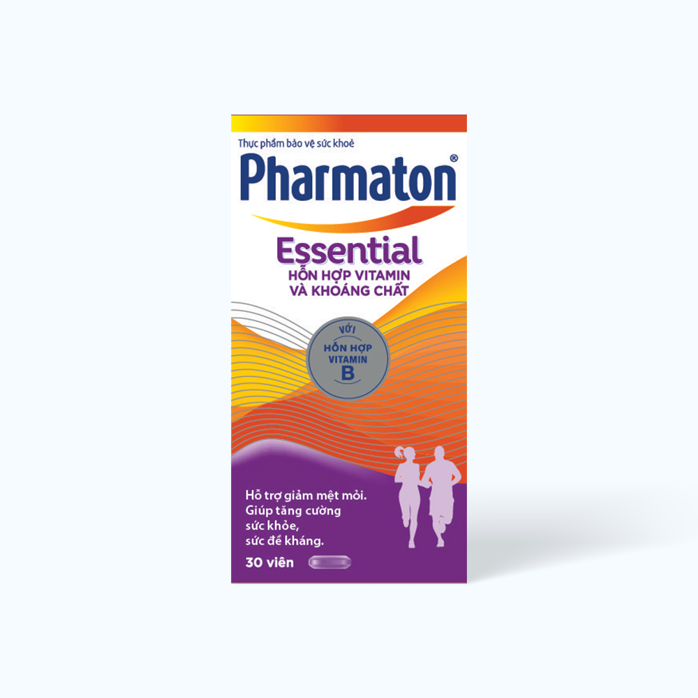 Viên uống bổ sung vitamin tổng hợp và khoáng chất Pharmaton Essential ...