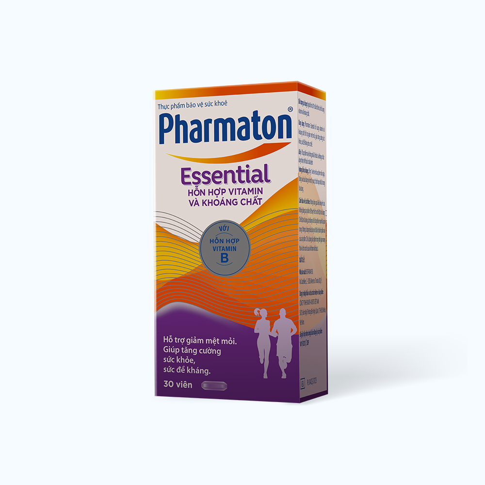Viên uống bổ sung vitamin tổng hợp và khoáng chất Pharmaton Essential ...