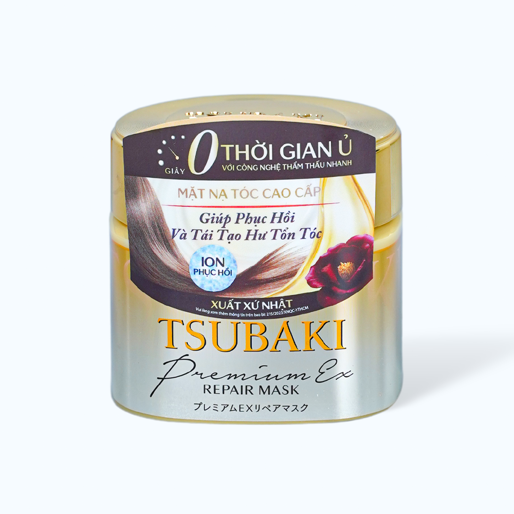 Mặt nạ tóc cao cấp phục hồi hư tổn Tsubaki (180g)