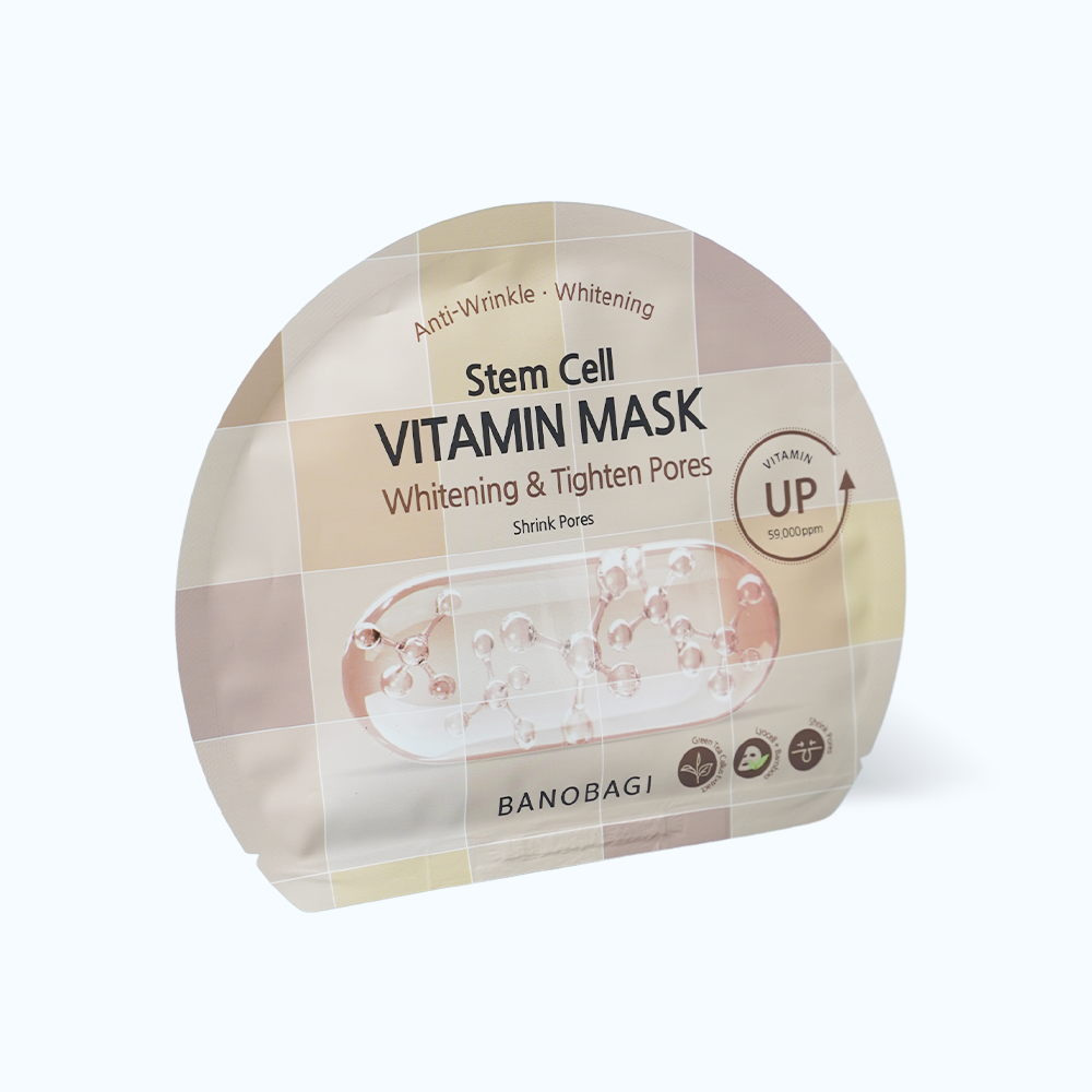 Mặt nạ BANOBAGI Whitening & Tighten Pores (Miếng 30g)