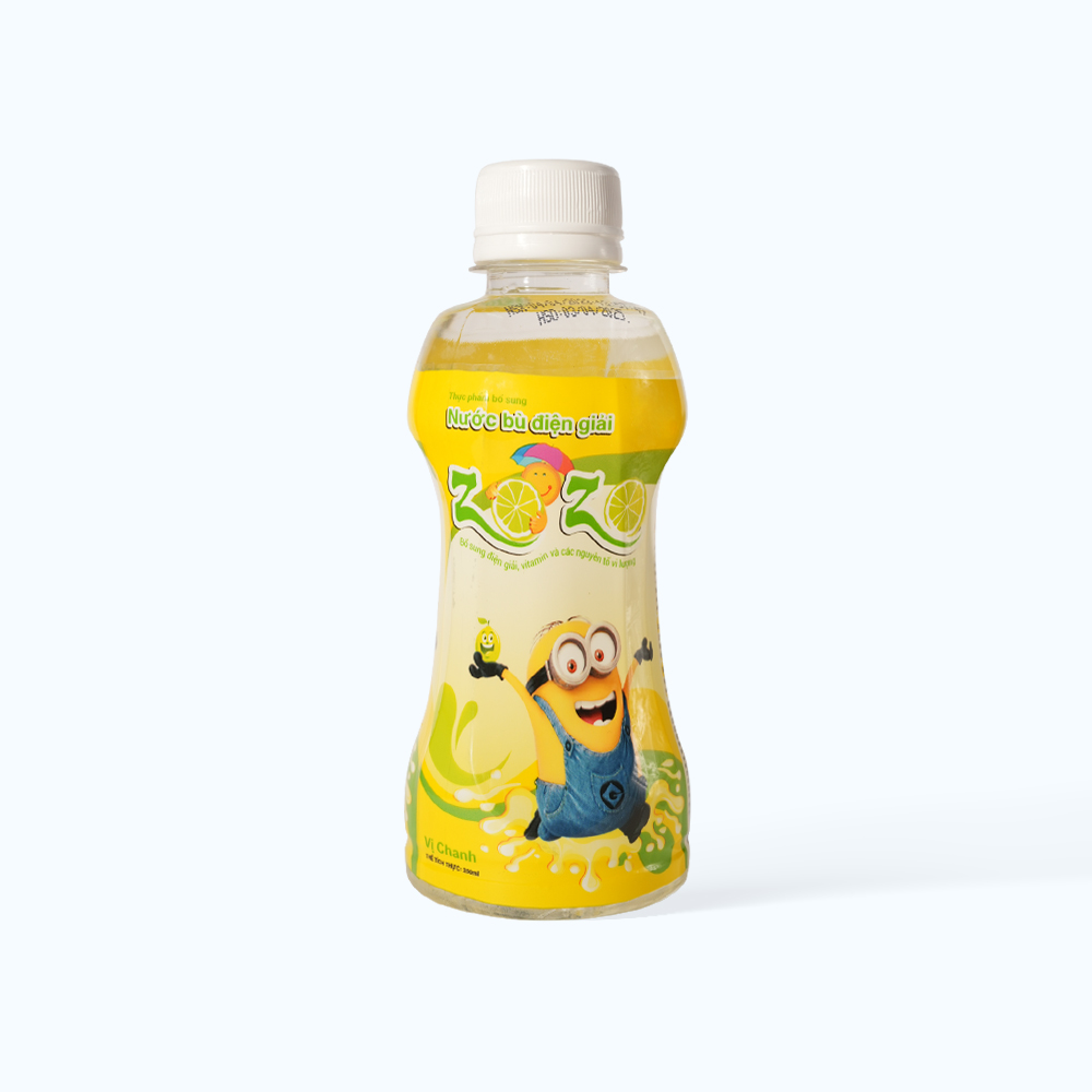 Bổ sung điện giải vị chanh Oresol Zozo (Chai 250ml)