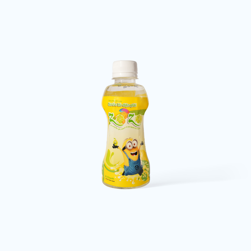 Bổ sung điện giải vị chanh Oresol Zozo (Chai 250ml)