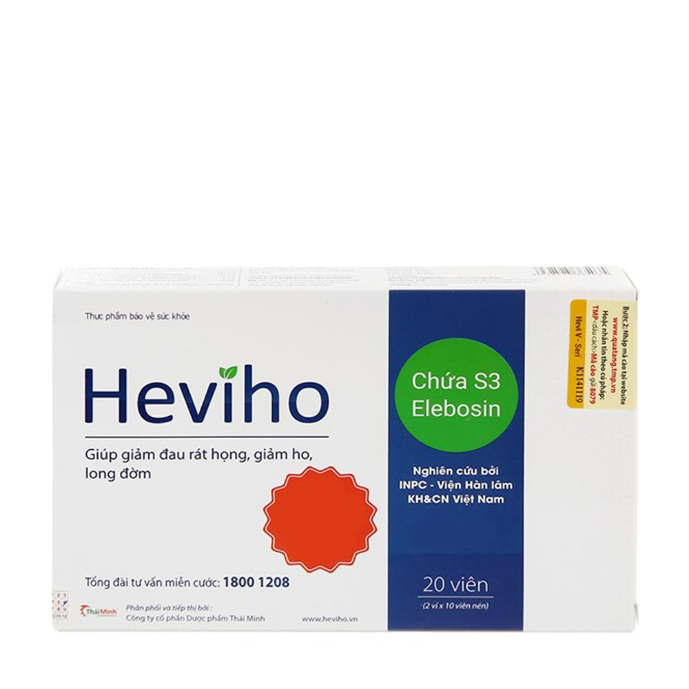 [IMC] Thực phẩm chức năng viên uống Heviho (Hộp 20 Viên)