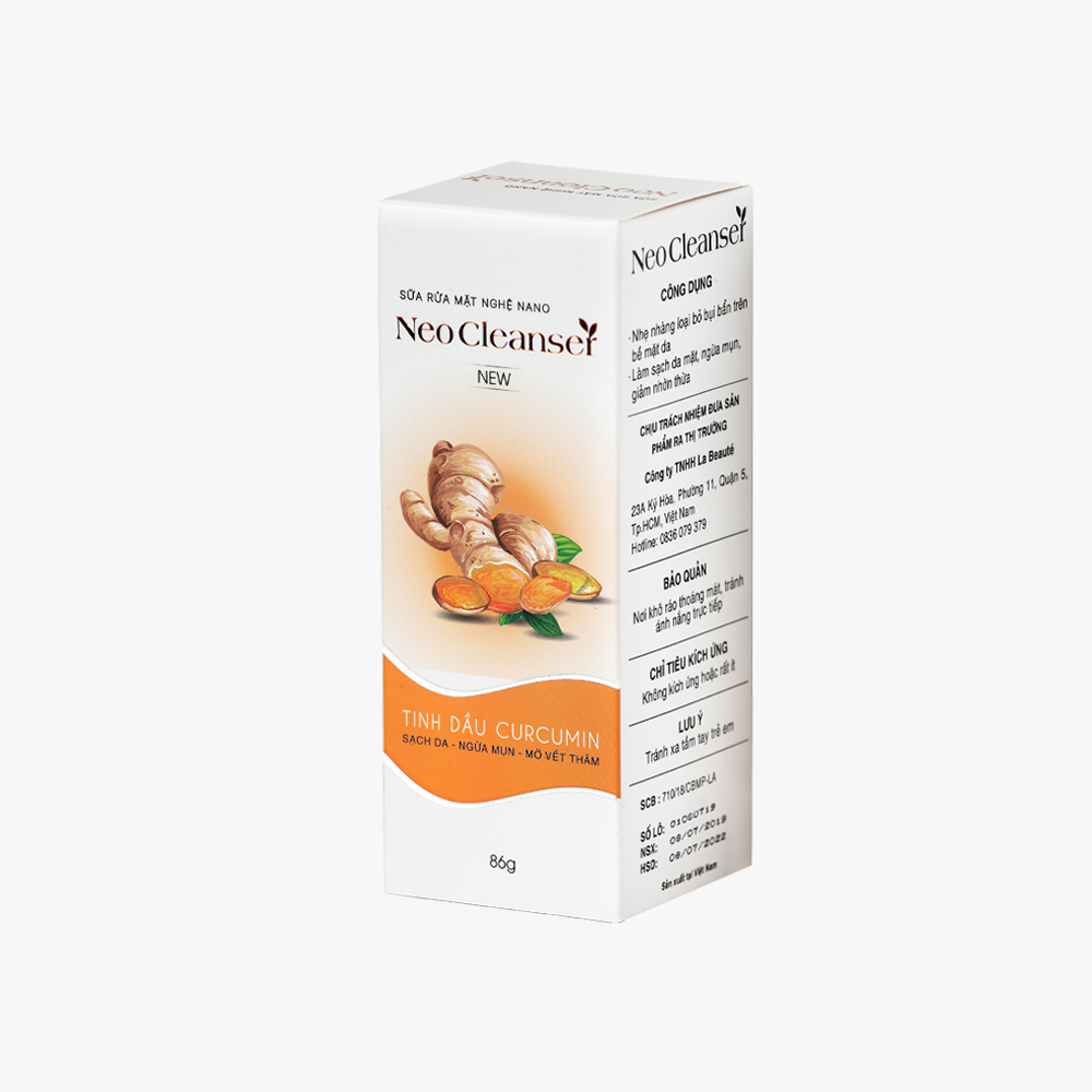 Sữa rửa mặt nghệ Nano Neocleanser 86g