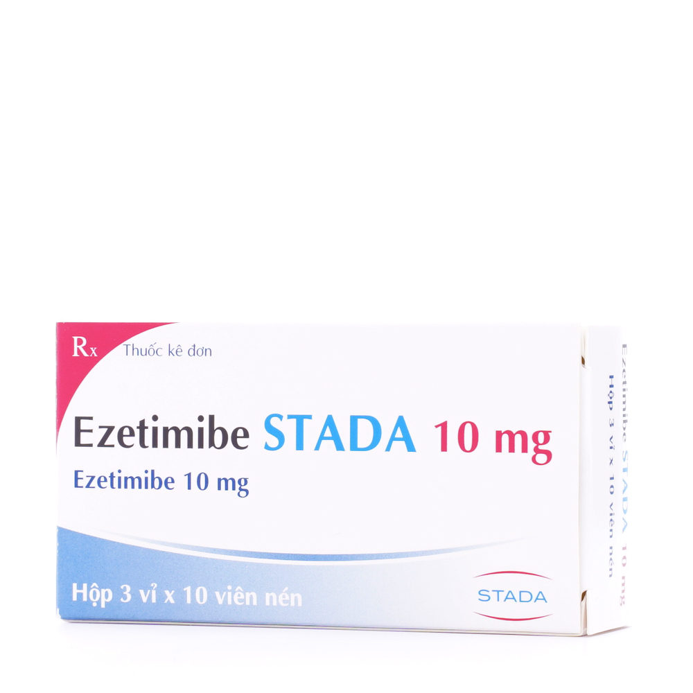 Ezetimibe STADA 10 mg (Hộp 3 x 10 viên)