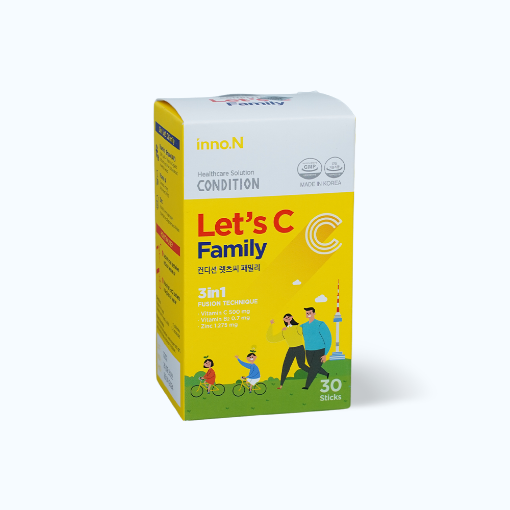 Thực phẩm bảo vệ sức khỏe bổ sung vitamin C cho gia đình inno.N ...