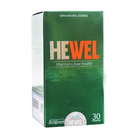 Viên uống Ecogreen HEWEL Hỗ trợ tăng khả năng thải độc, bảo vệ gan (Hộp ...