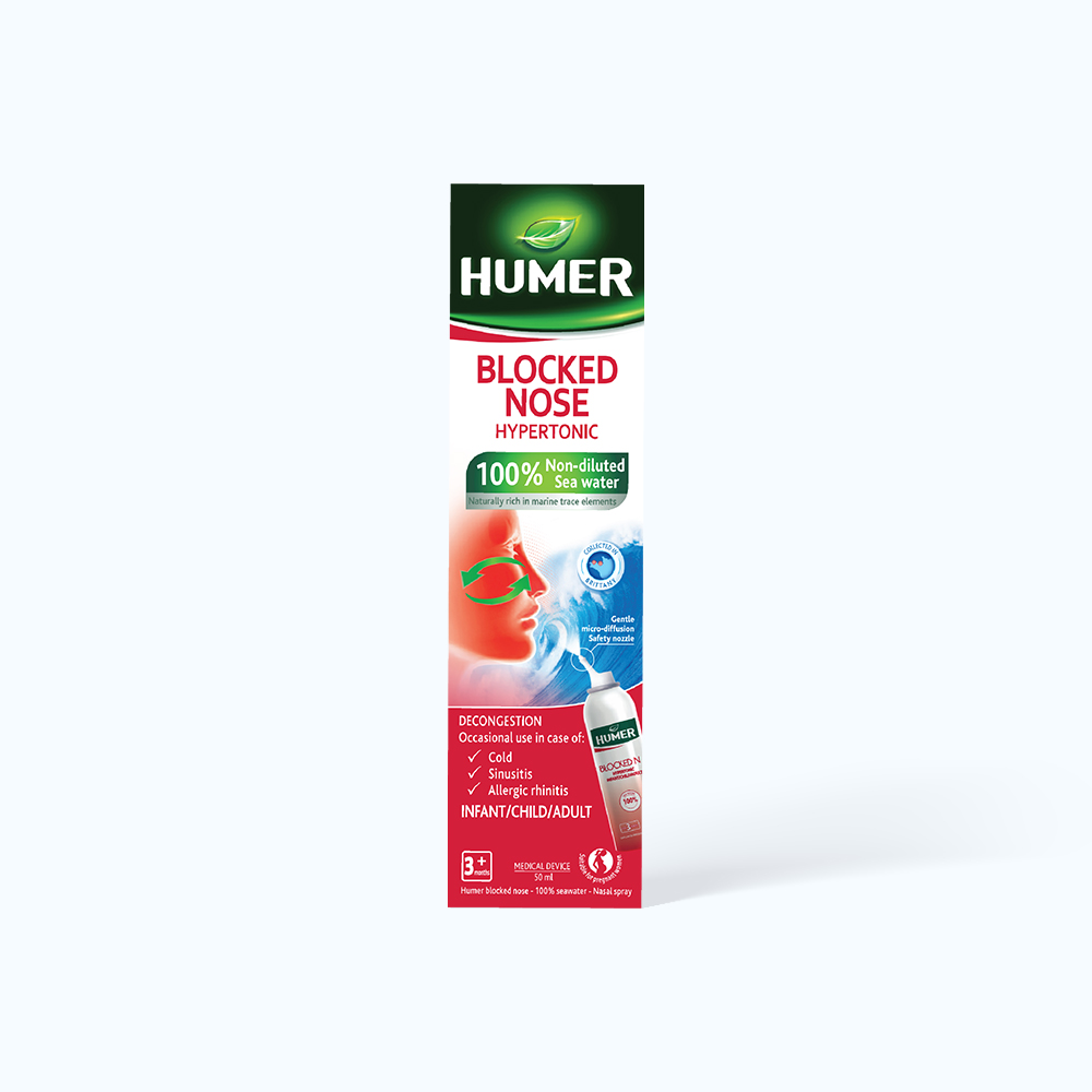 Dung dịch xịt mũi Humer cho trẻ sơ sinh, trẻ em và người lớn - Blocked ...