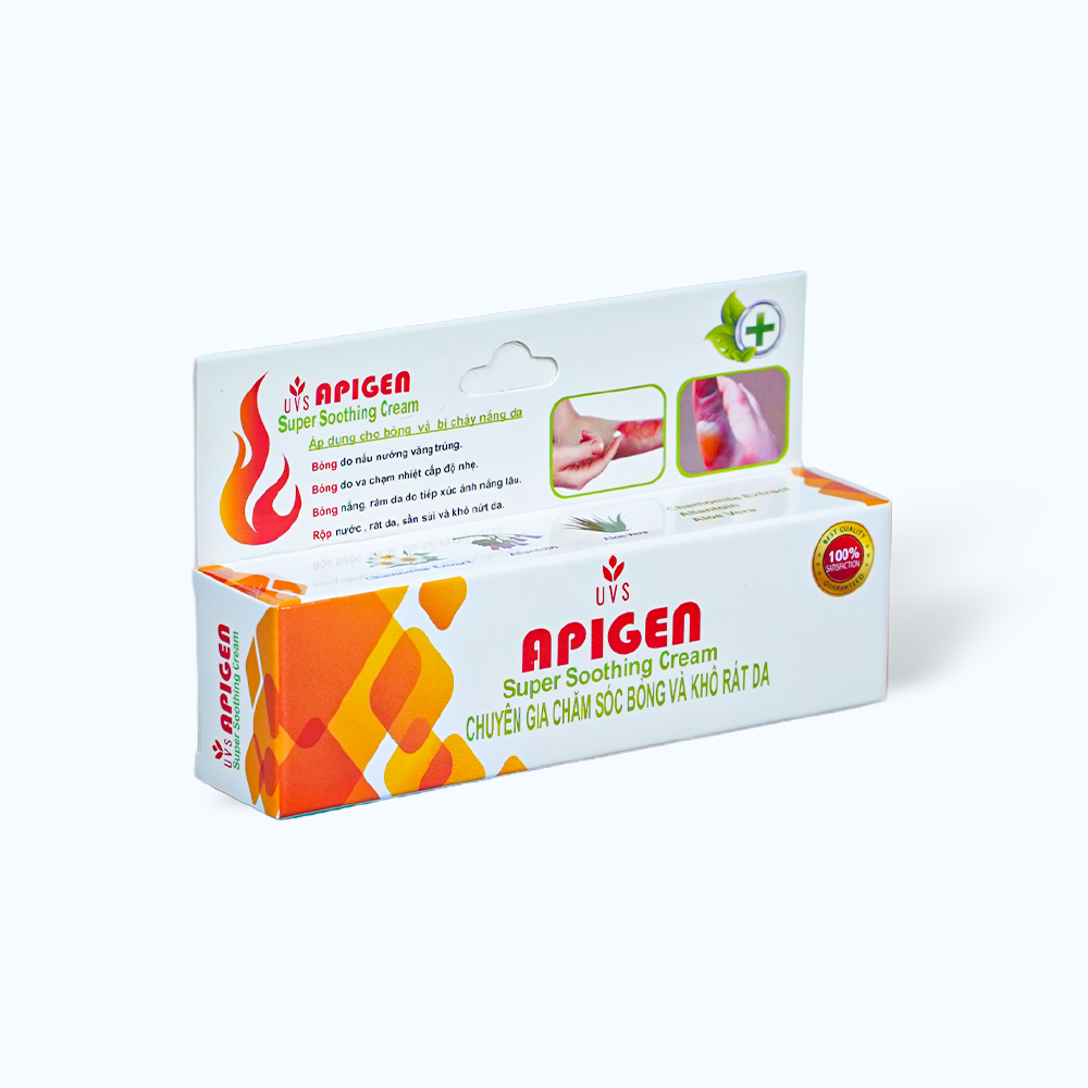 Gel cải thiện giảm bỏng rát, giảm phồng rộp da Apigen 10g
