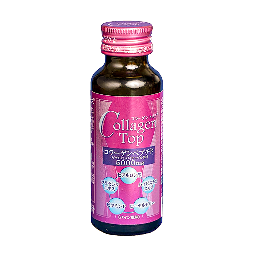 Nước uống đẹp da Collagen Top 5000mg (Hộp 10 chai)