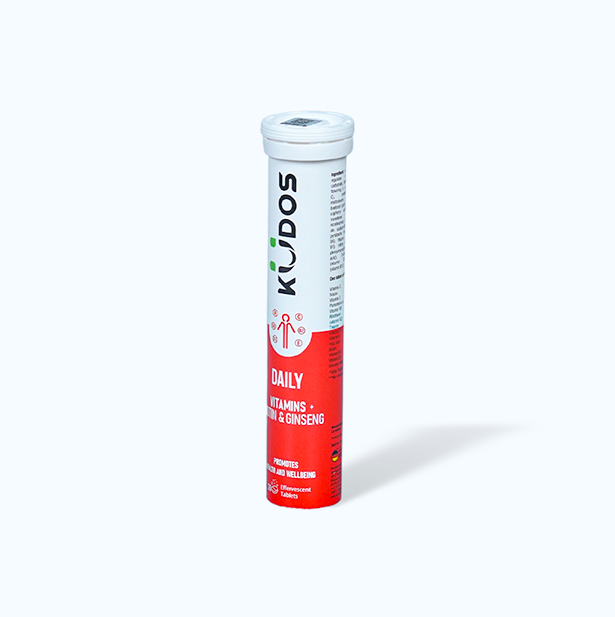 Viên sủi Kudos Daily Vitamins Plus Biotin & Ginseng hương cam bổ sung ...