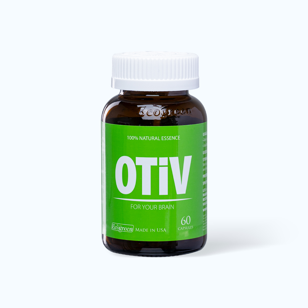 Tăng tuần hoàn máu não Ecogreen Otiv (Hộp 60 viên)