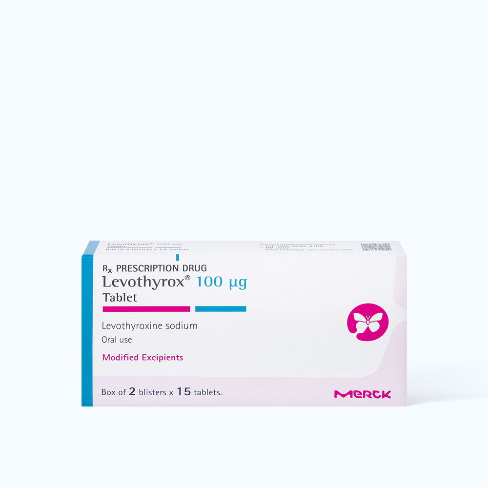 Levothyrox 100mcg (2 vỉ x 15 viên)