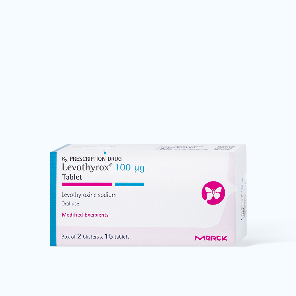 Levothyrox 100mcg (2 vỉ x 15 viên)