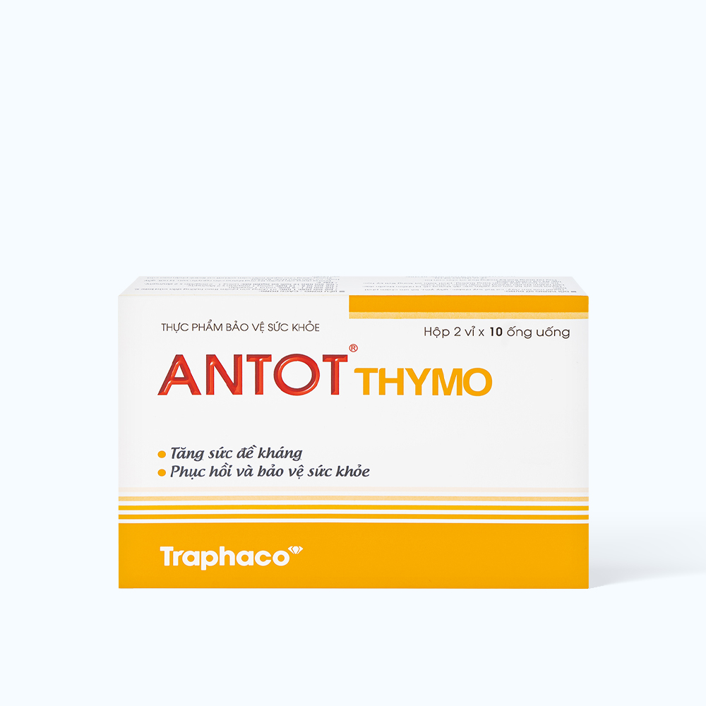 Dung dịch uống Antot Thymo Traphaco tăng cường sức đề kháng cho trẻ từ ...