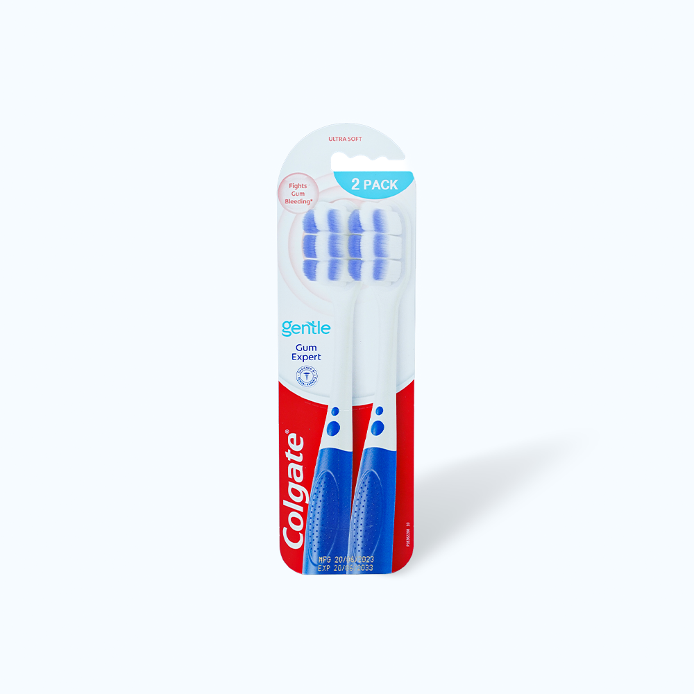 Bộ đôi bàn chải đánh răng Colgate Gum Expert